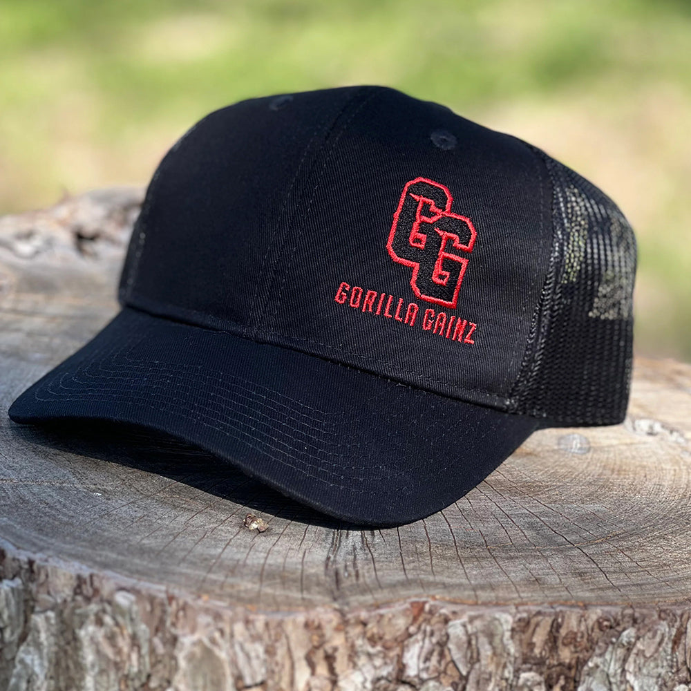 GG Trucker Hat | Gorilla GAINZ Apparel – Gorilla GAINZ Performance Apparel